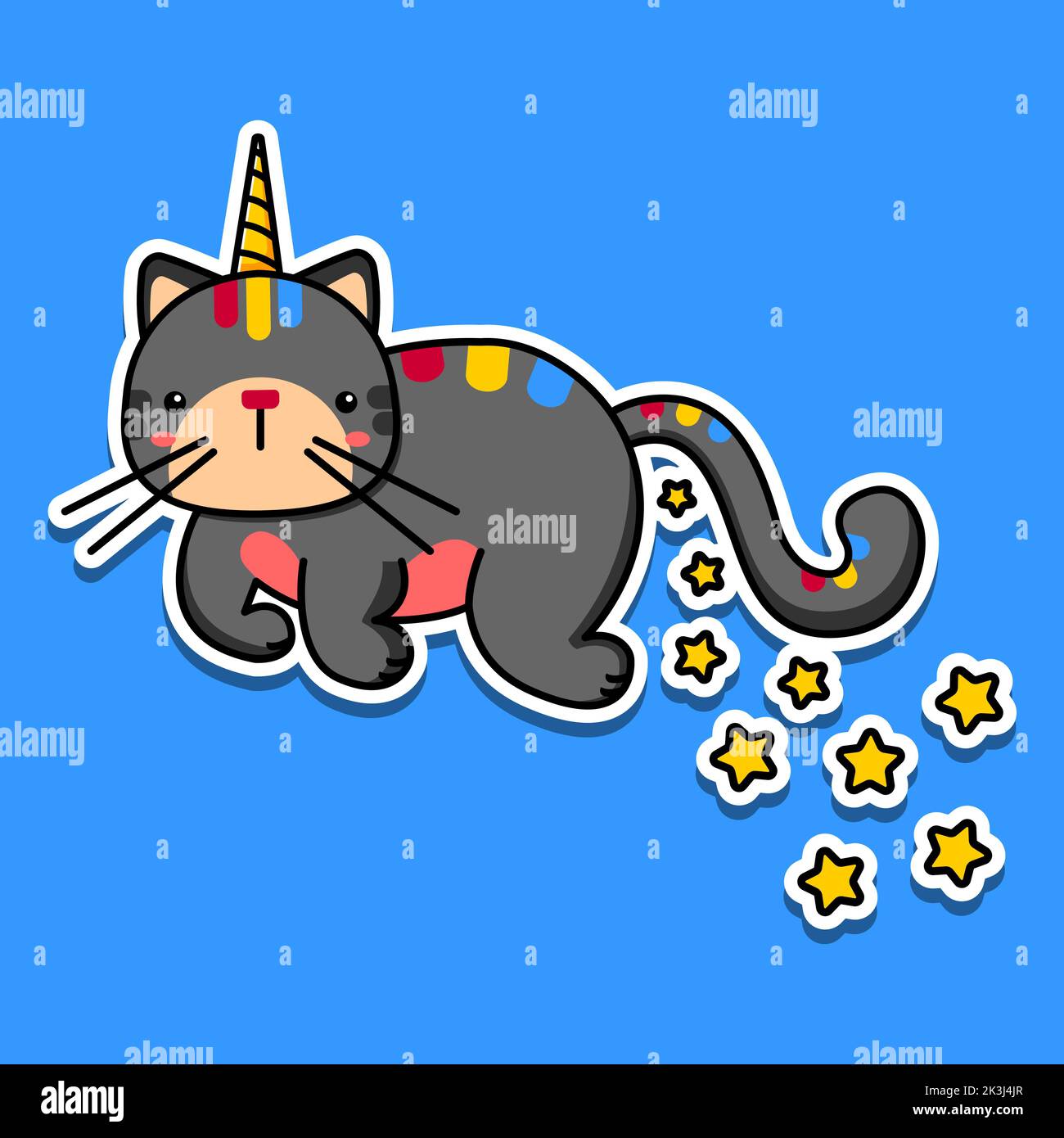 Flying unicorn hi-res stock photography and images - Alamy