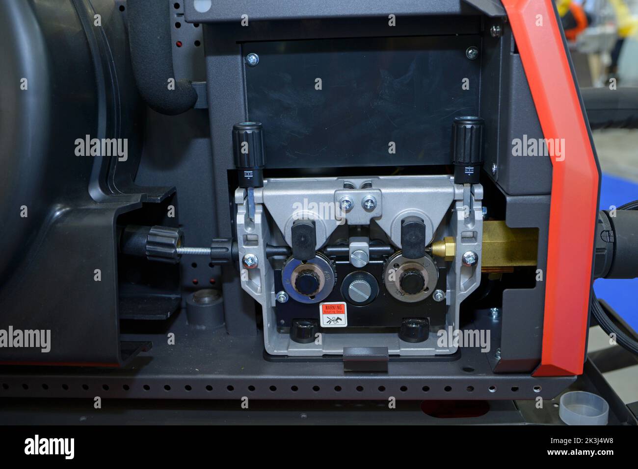 Welding wire feeder of a digital industrial semi automatic welding ...