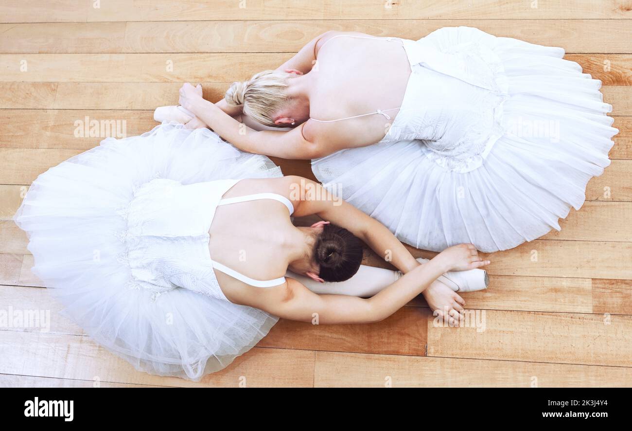 Ballet women, theatre concert and dance stage for creative training ...