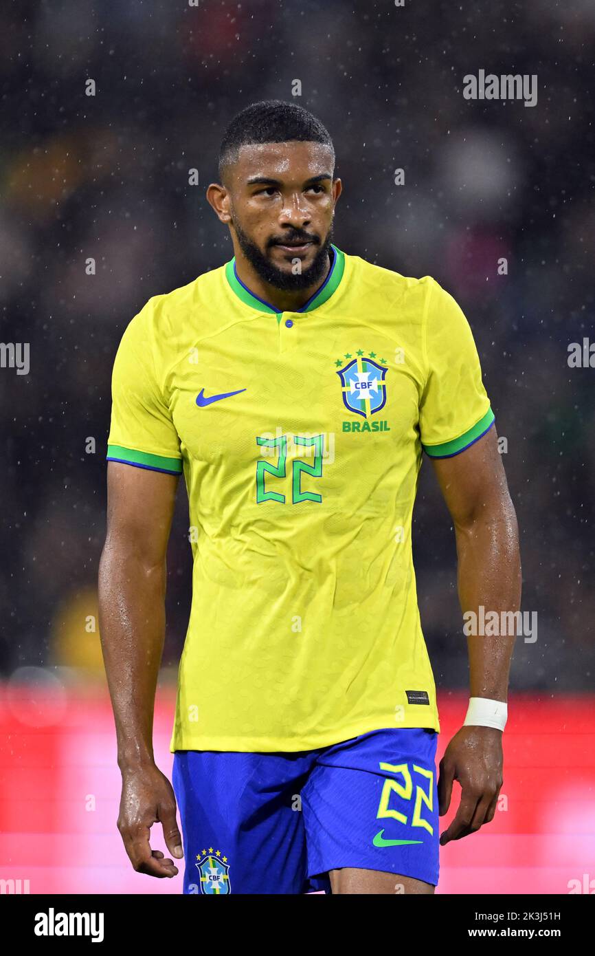 LE HAVRE - Bremer of Brasil during the International Friendly Match ...
