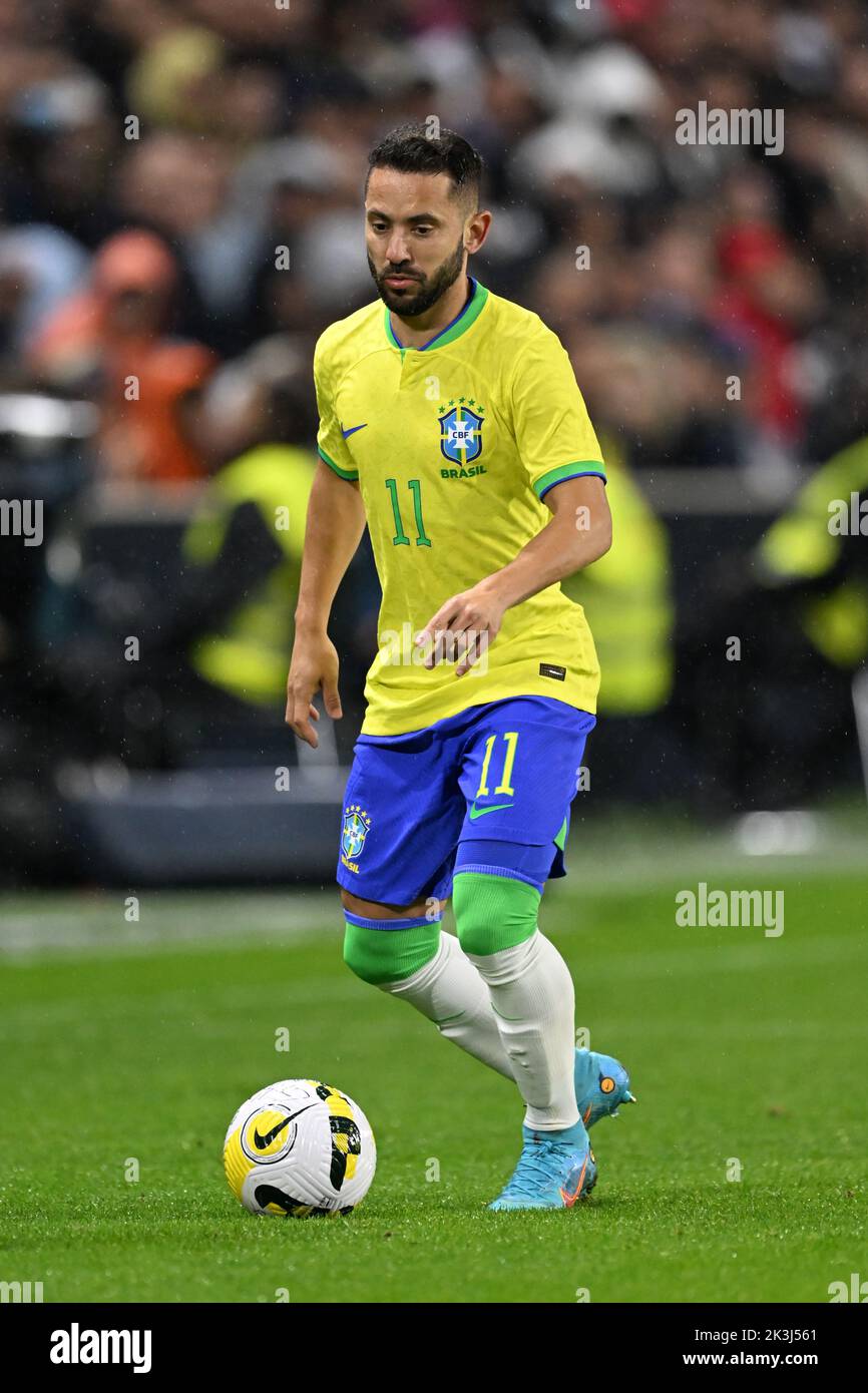 LE HAVRE - Everton Ribeiro of Brasil during the International Friendly ...