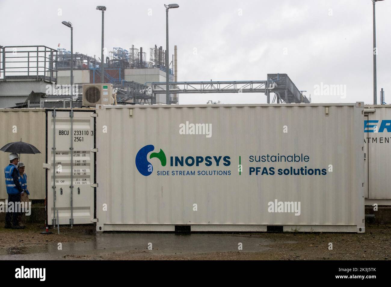 Illustration picture shows the pilot installation for effective PFAS ...