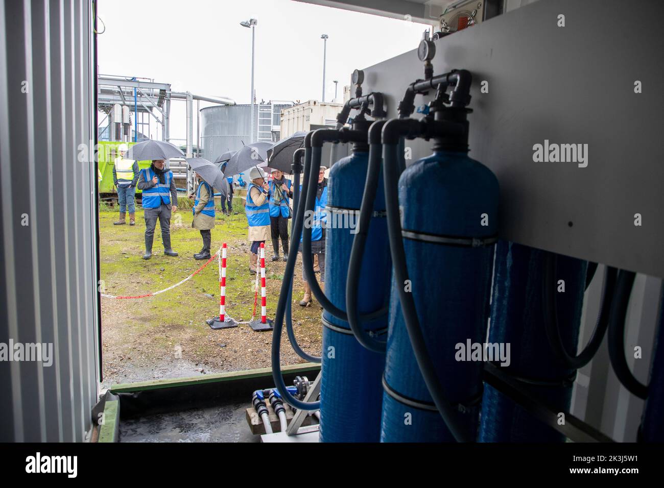 Illustration picture shows the pilot installation for effective PFAS ...