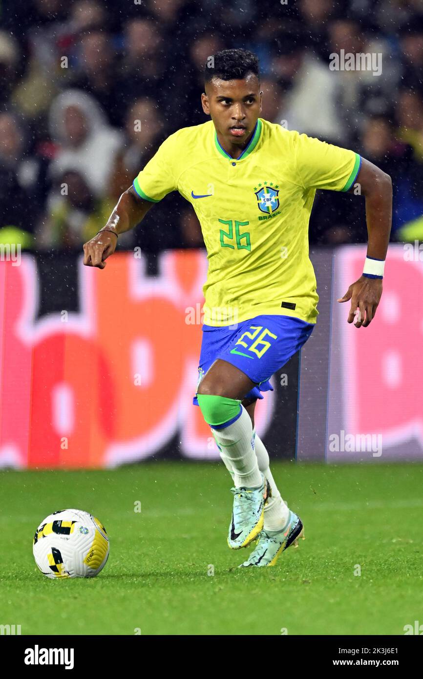 LE HAVRE - Rodrigo of Brasil during the International Friendly match ...