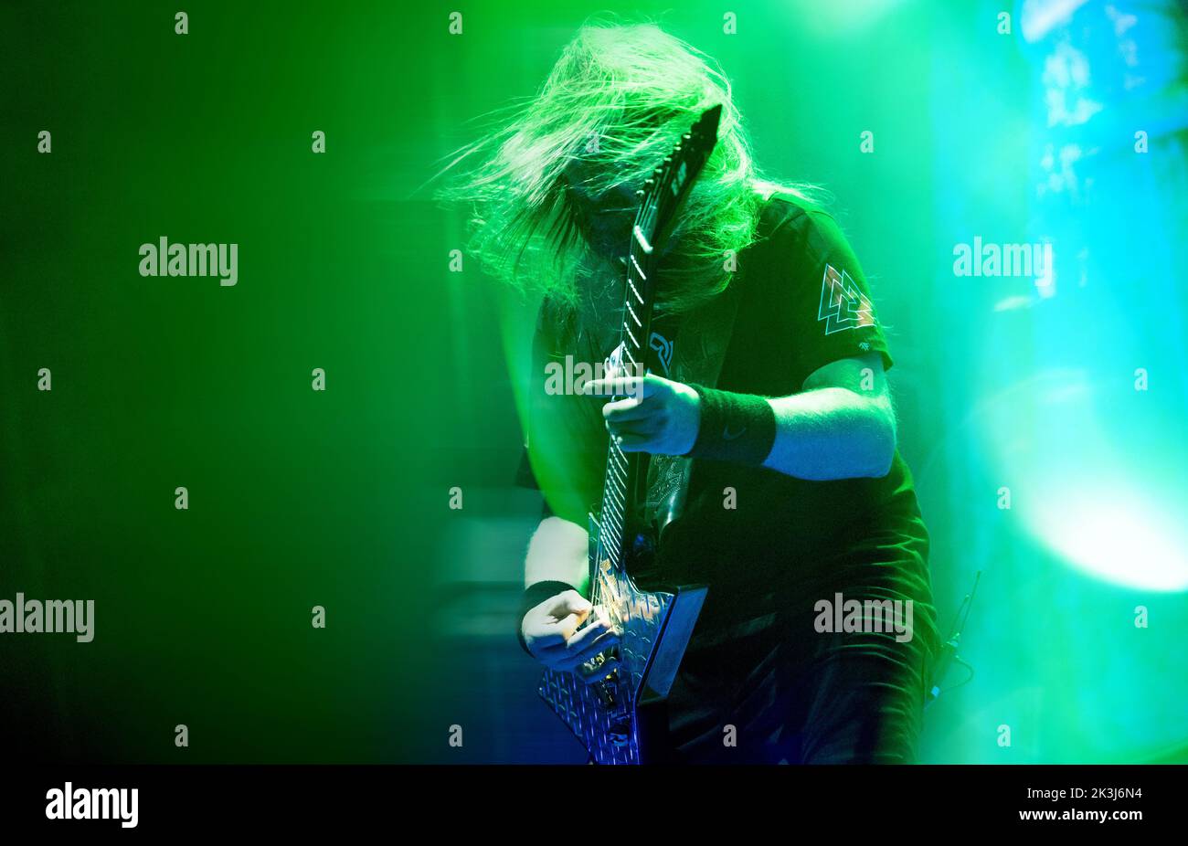 Copenhagen, Denmark. 26th Sep, 2022. The Swedish melodic death metal ...