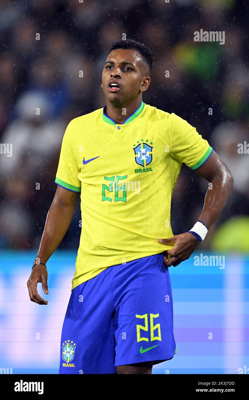 LE HAVRE - Rodrigo of Brasil during the International Friendly match ...