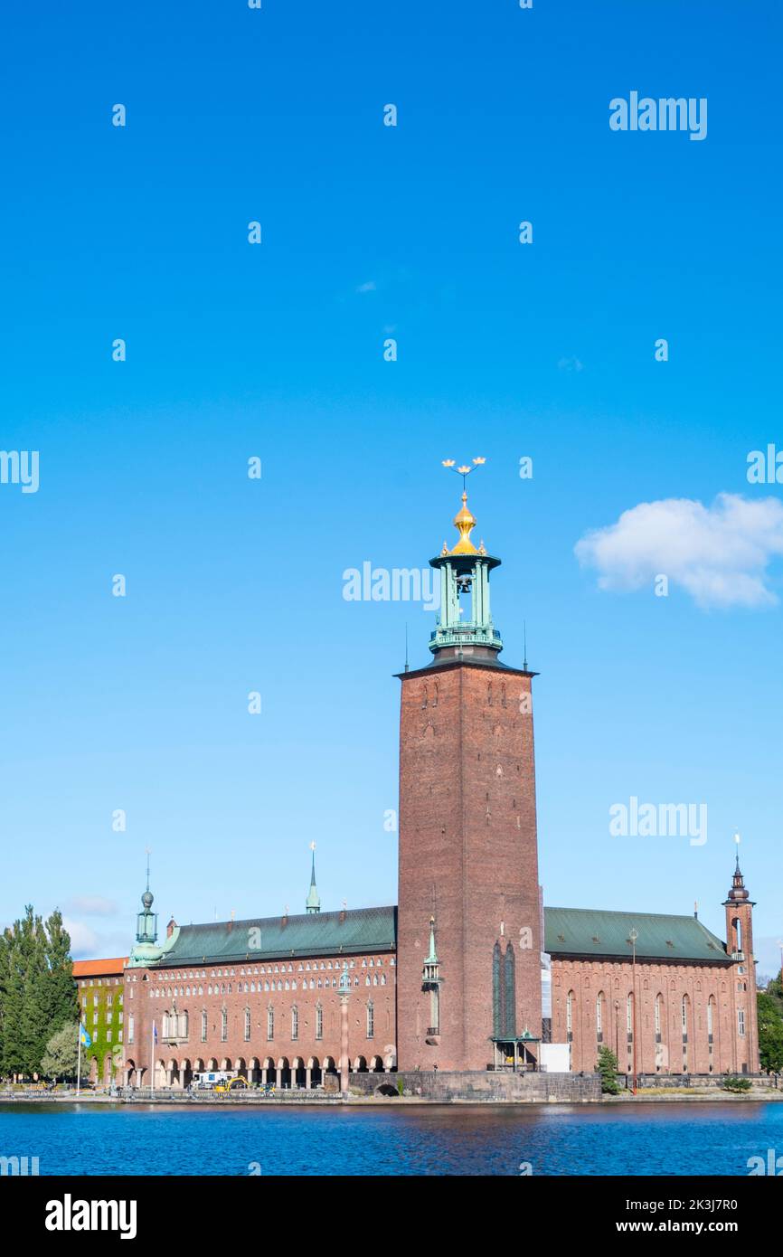 Stockholms stadshus, City Hall, Kungsholmen, Stockholm, Sweden Stock ...