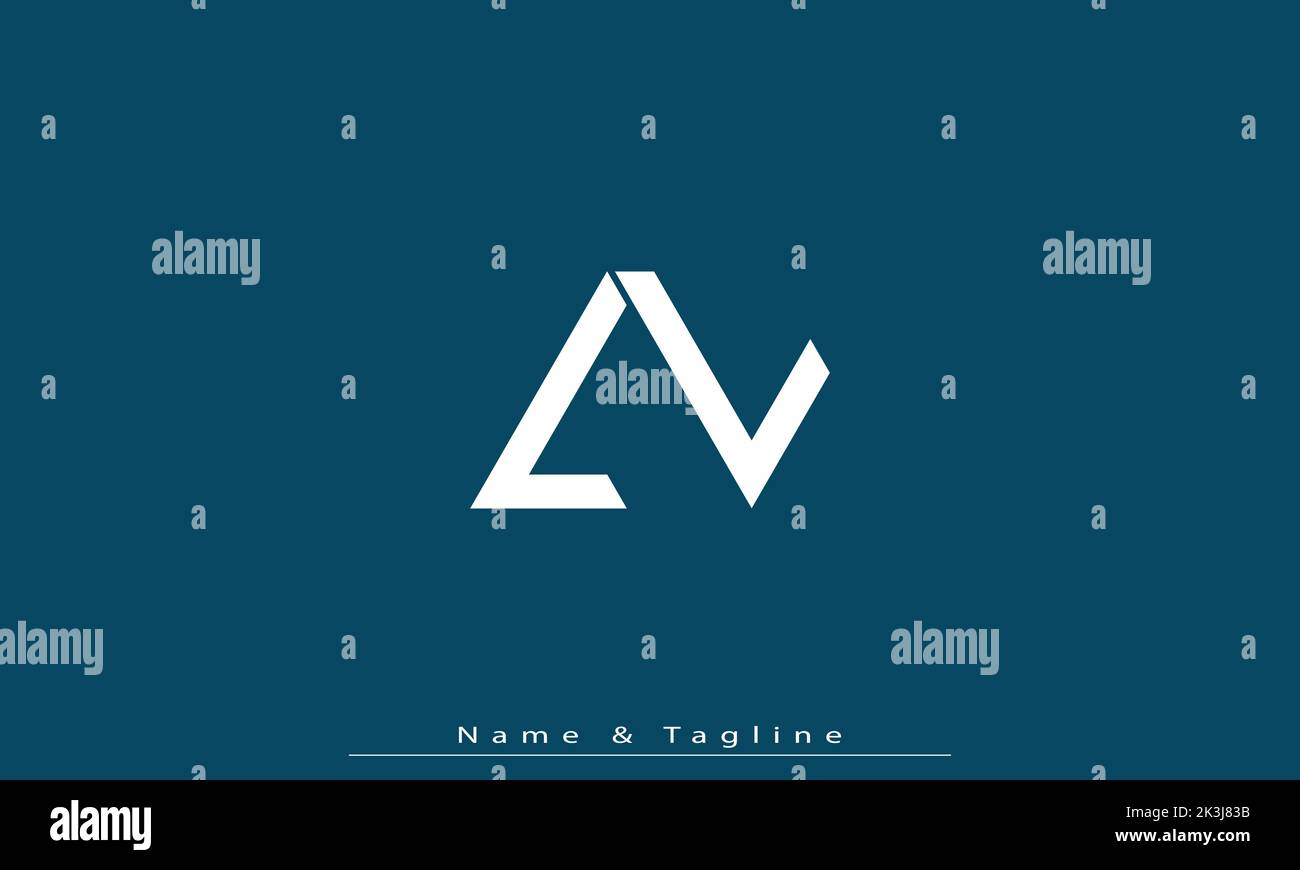 Ll modern logo hi-res stock photography and images - Alamy