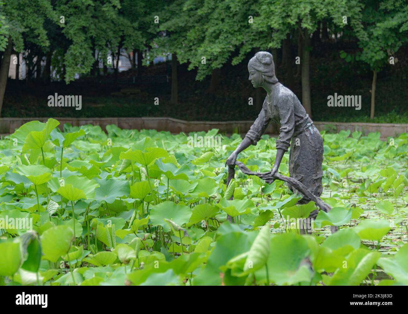 A view of Xi Shi's hometown in Zhuji, Zhejiang Province, China Stock ...