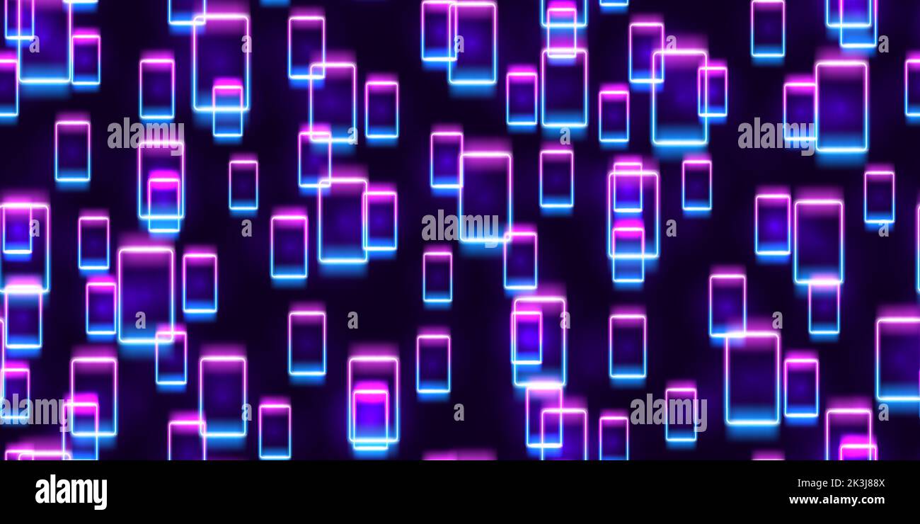 Purple vector neon tube Stock Vector Images - Alamy