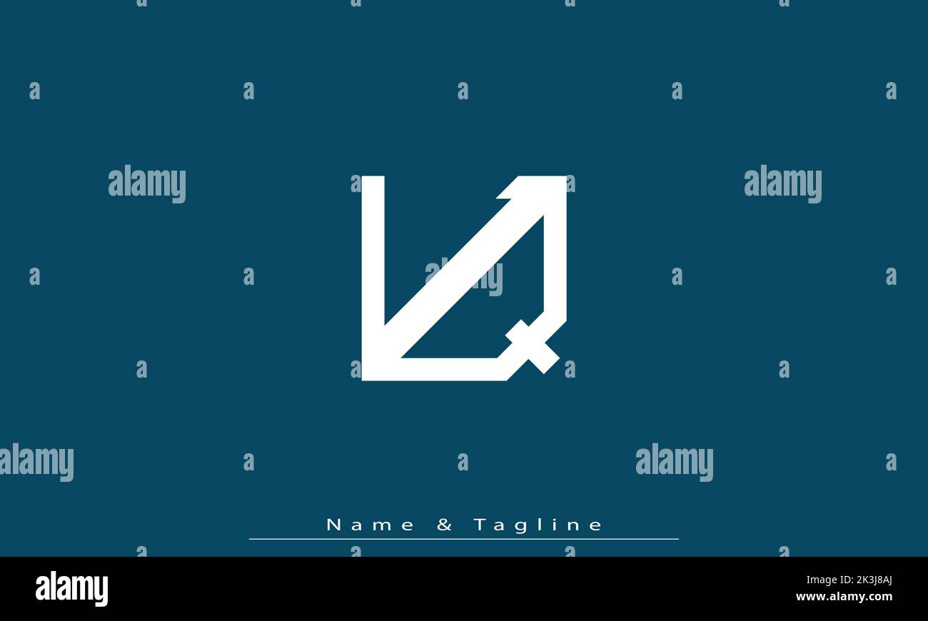 Alphabet letters Initials Monogram logo LQ , QL Stock Vector Image ...