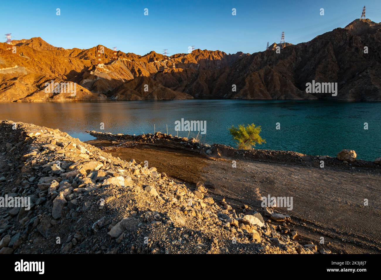 Shawka Dam, which is situated in Wadi Shawka on the eastern exteriors ...