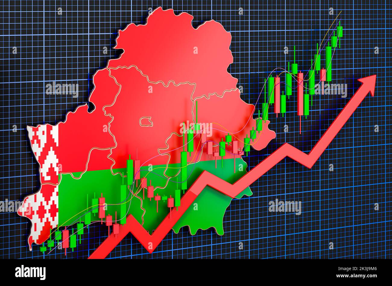 Belarus map chart hi-res stock photography and images - Alamy