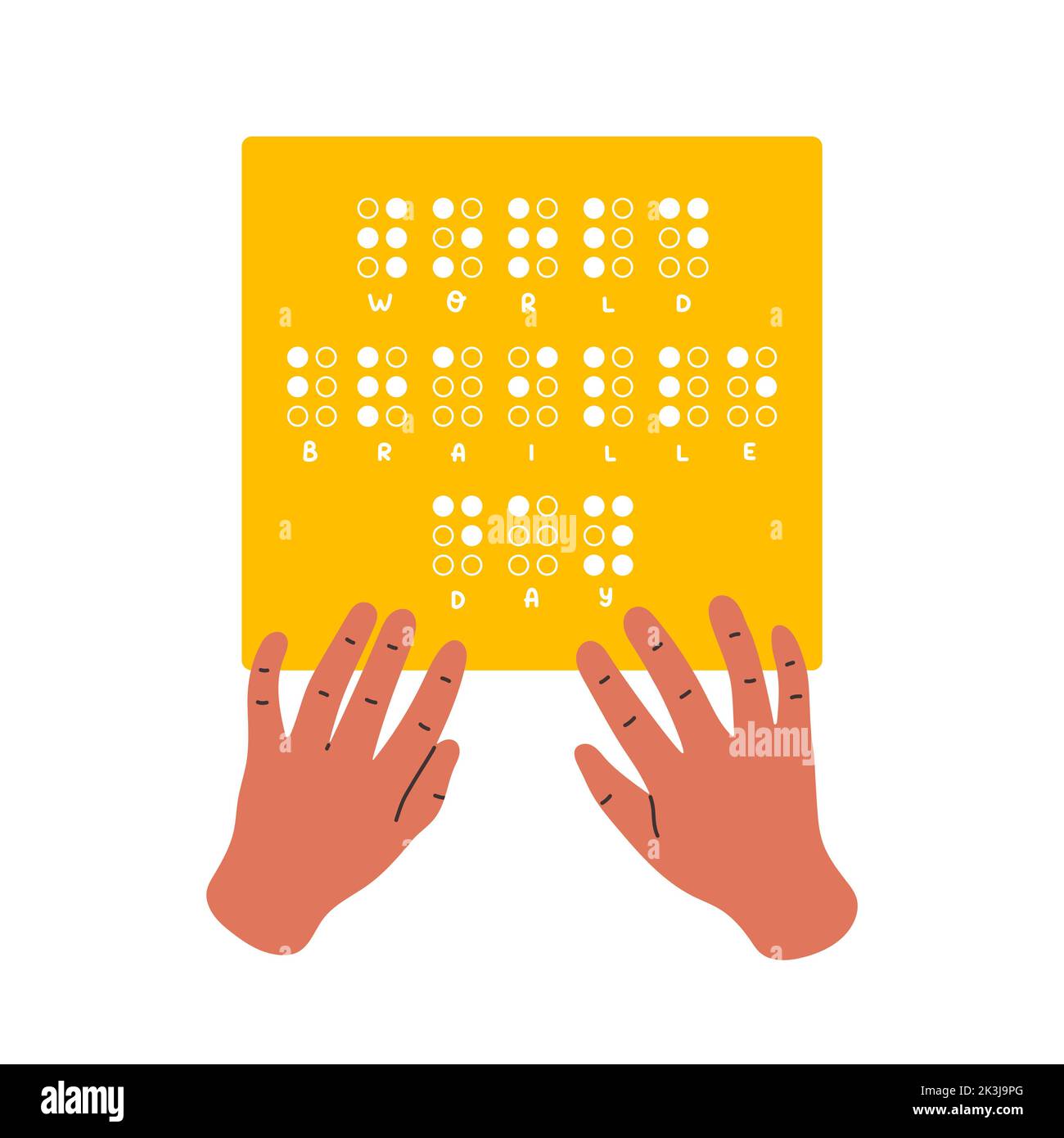 World Braille Day, message in Braille alphabet Stock Vector Image & Art ... World Braille Day, message in Braille alphabet Stock Vector Image & Art ...