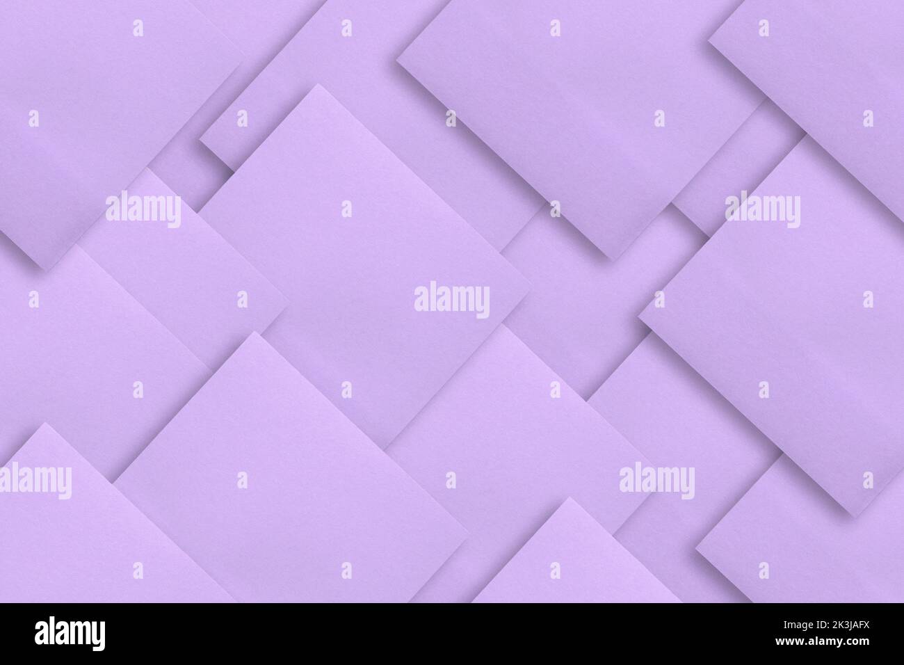 Abstract background superimposed lilac paper sheets for notes Stock ...