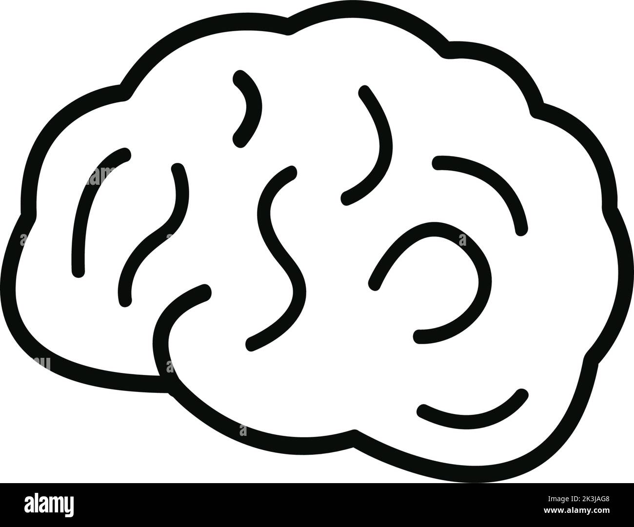 brain icon vector logo design illustration Stock Vector Image & Art - Alamy
