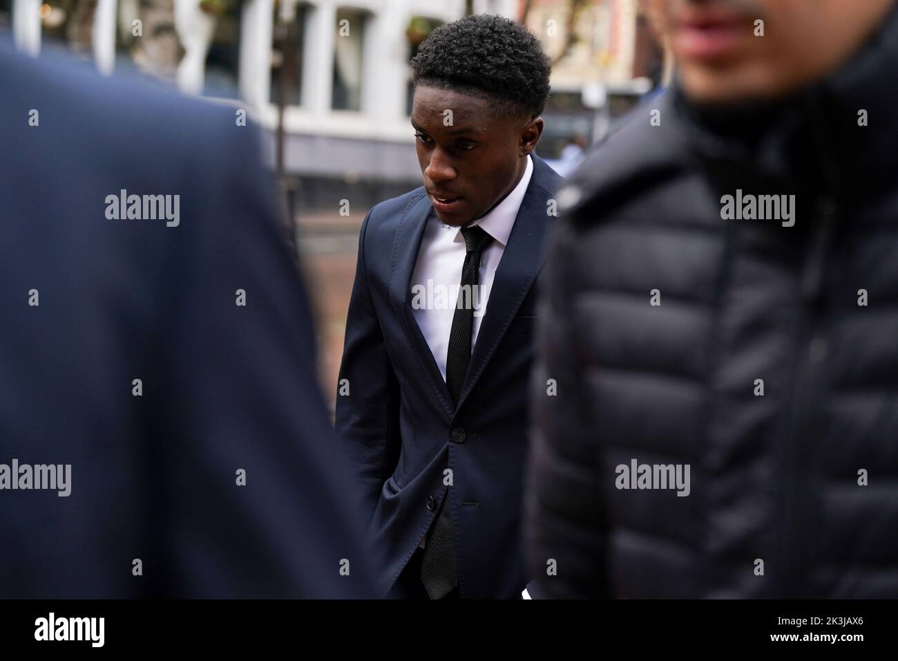 Burton Albion defender Williams Kokolo arrives at Birmingham Crown ...