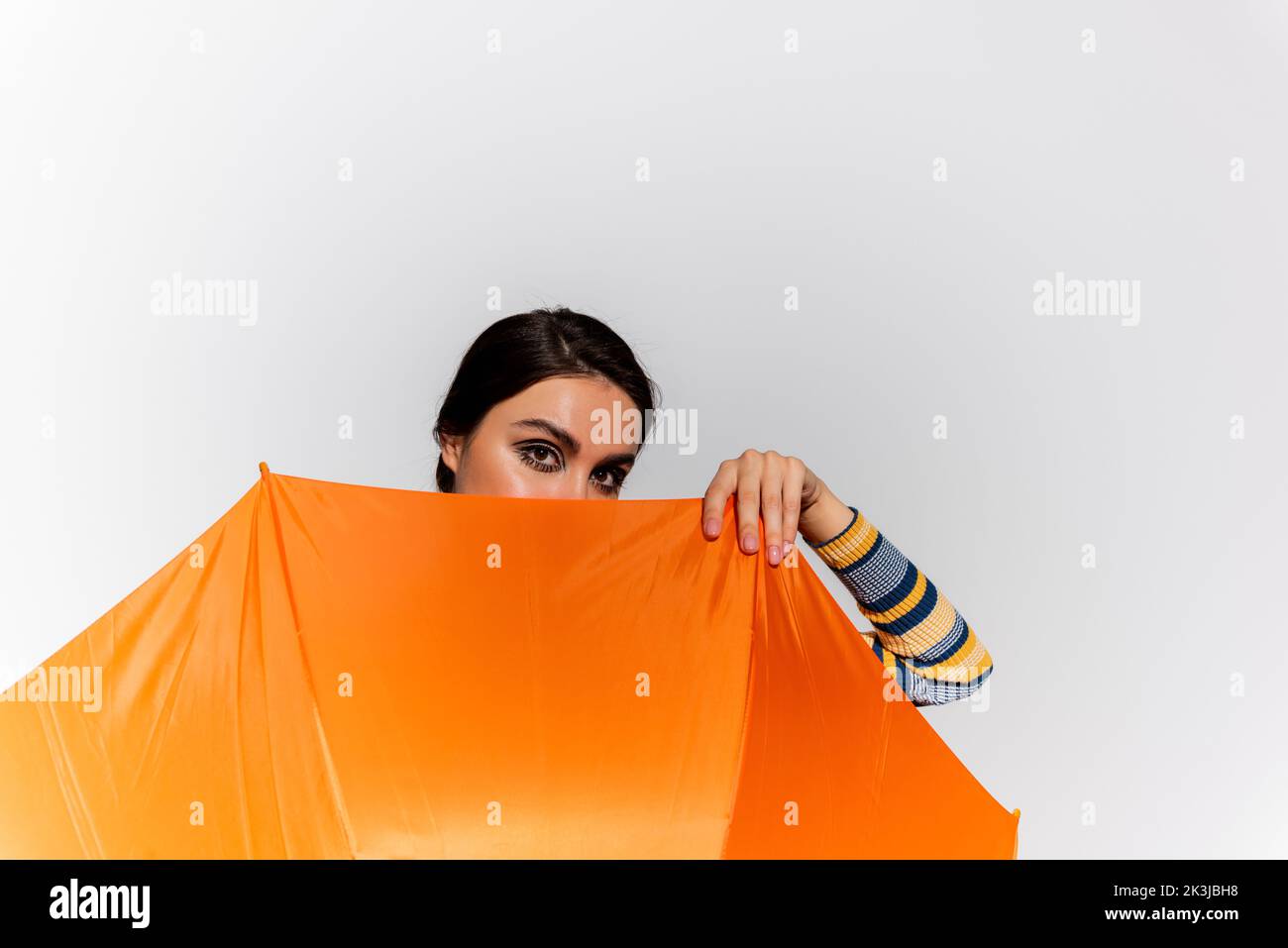 Umbrella pin up vintage hi-res stock photography and images - Alamy