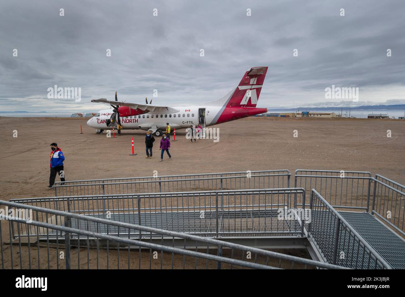 Pond Inlet (Mittimatalik), Nunavut, Canada – September 04, 2022: People ...