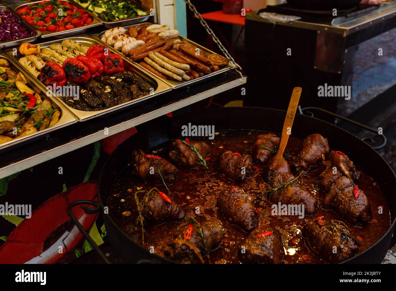 Fat chinese man food hi-res stock photography and images - Alamy
