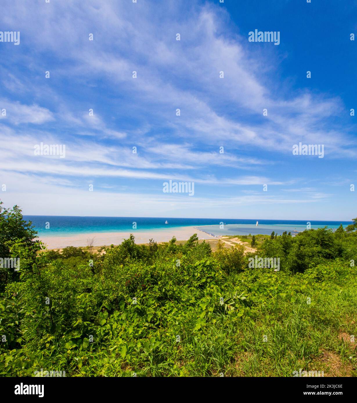 Elberta beach hi-res stock photography and images - Alamy