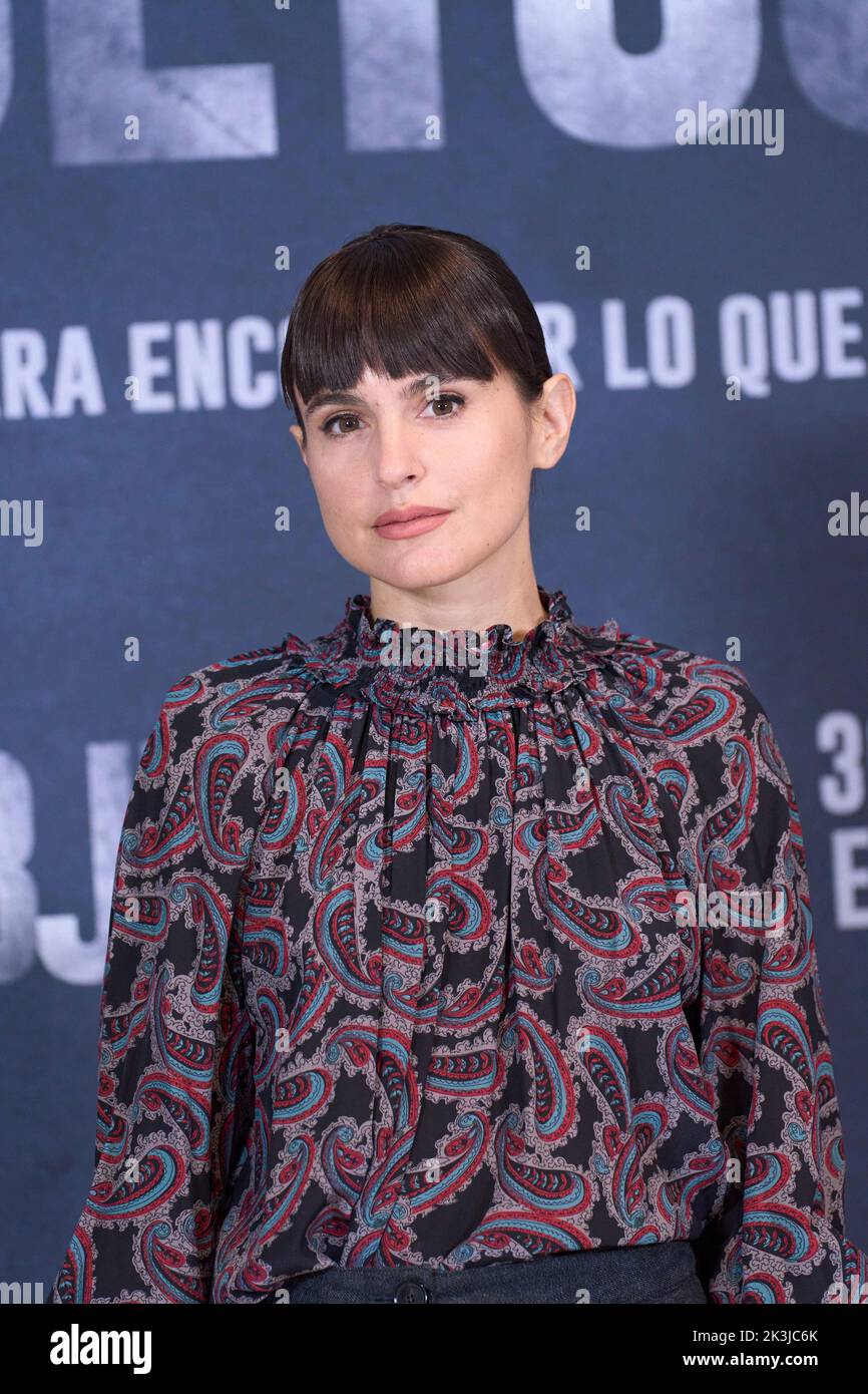 September 27, 2022, Madrid, Madrid, Spain: Veronica Echegui attends ...