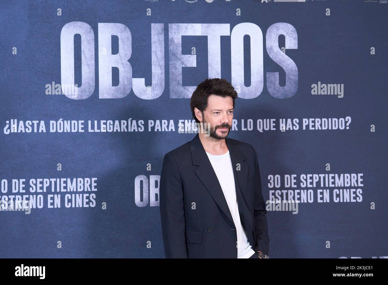 September 27, 2022, Madrid, Madrid, Spain: Alvaro Morte attends ...