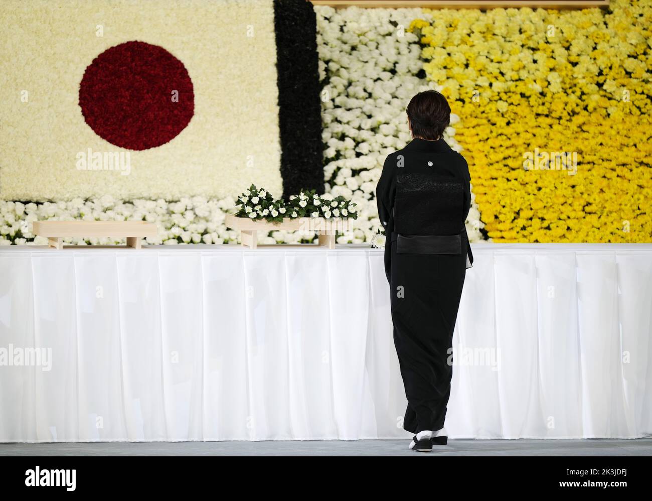 Tokyo, TOKYO, Japan. 27th Sep, 2022. Akie Abe, widow of former Japanese ...
