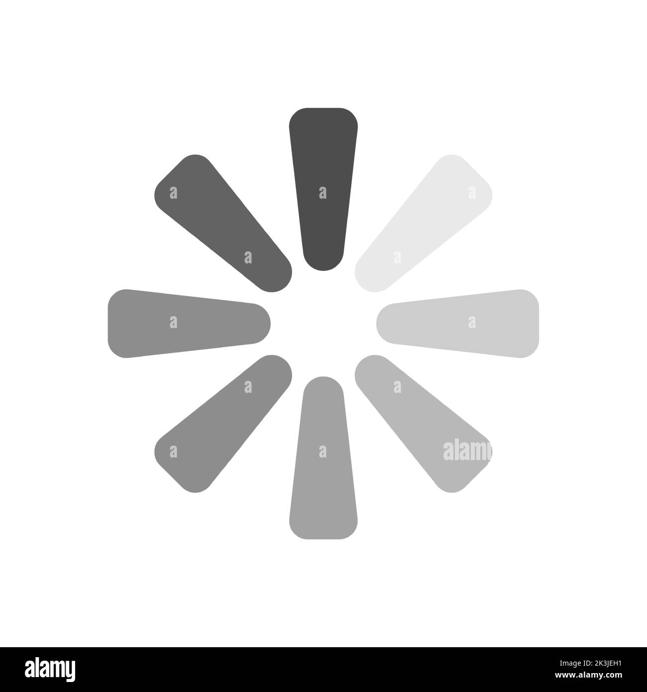 Download sign. Load icon. Load system. Data load. Loading bar. Froze ...