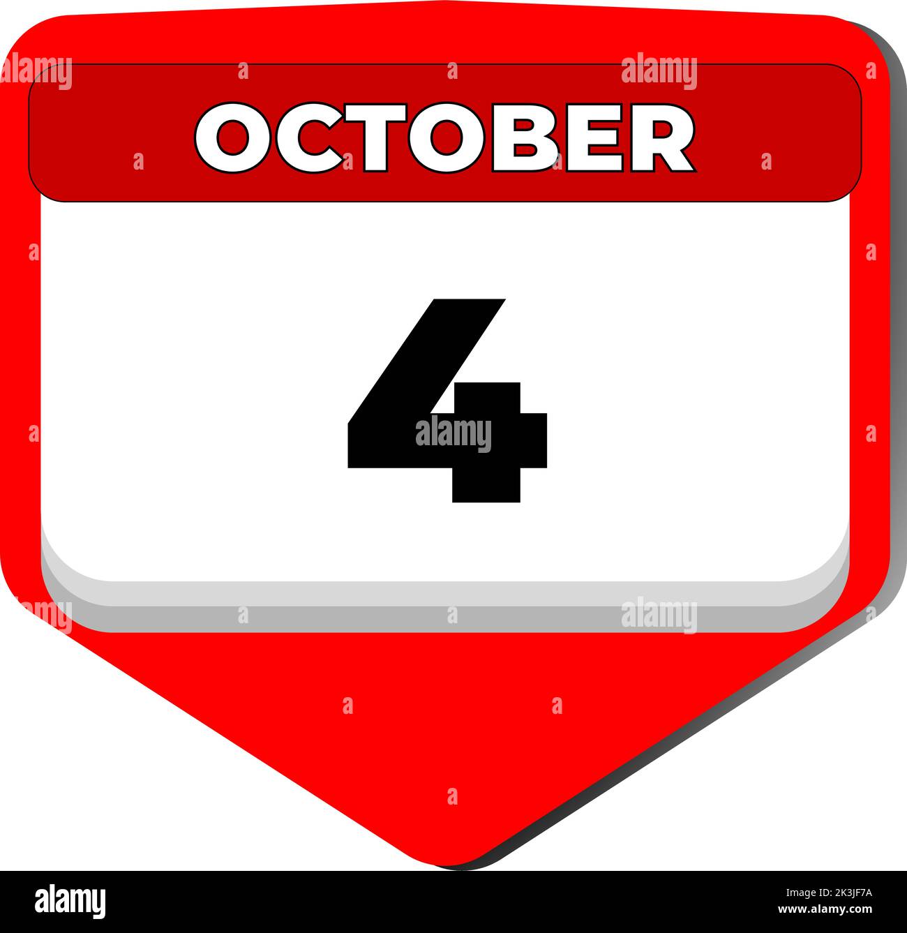 Number 4 Cut Out Stock Images & Pictures - Alamy