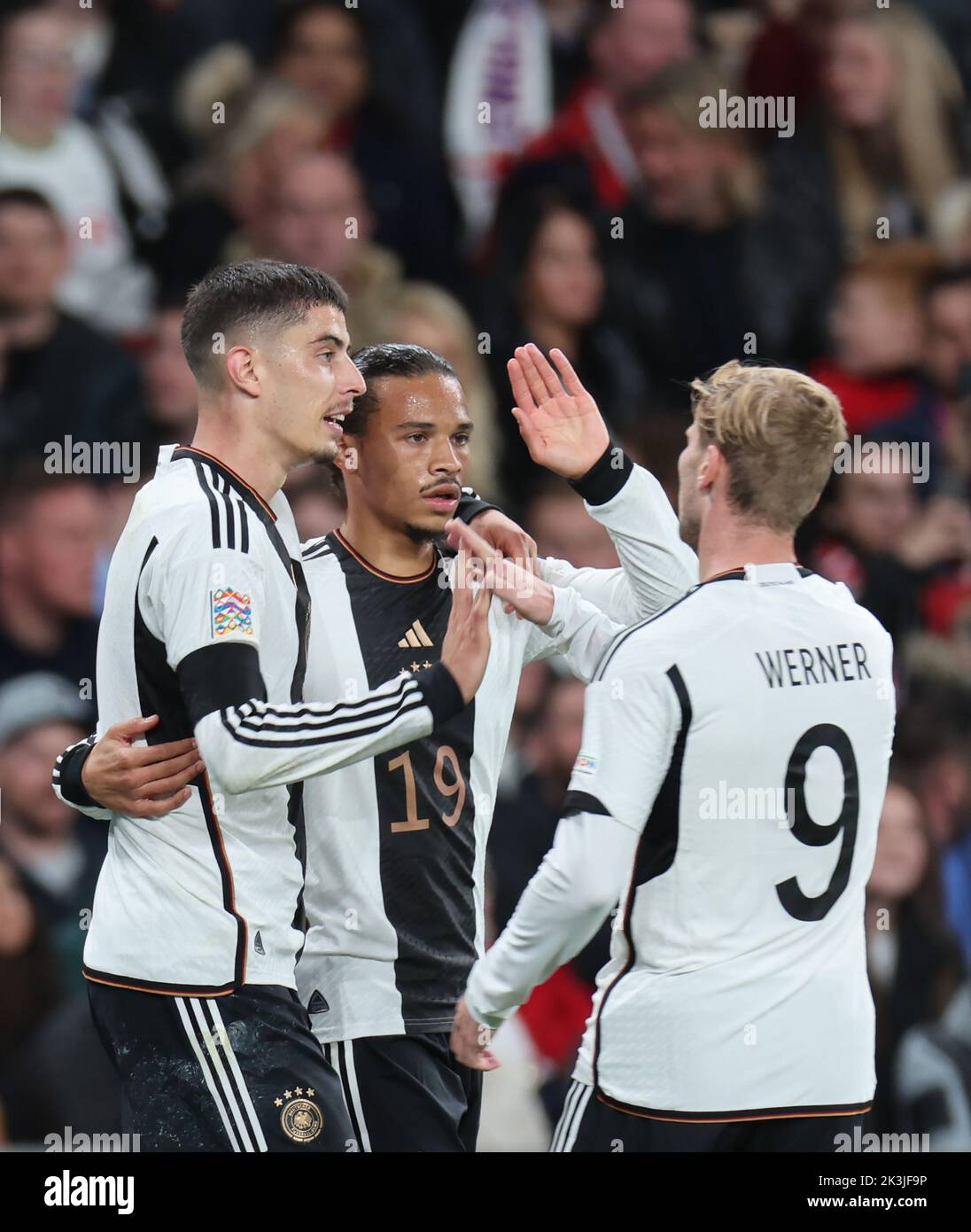 LONDON ENGLAND - SEPTEMBER 26 : Kai Havertz (Chelsea) of Germany ...