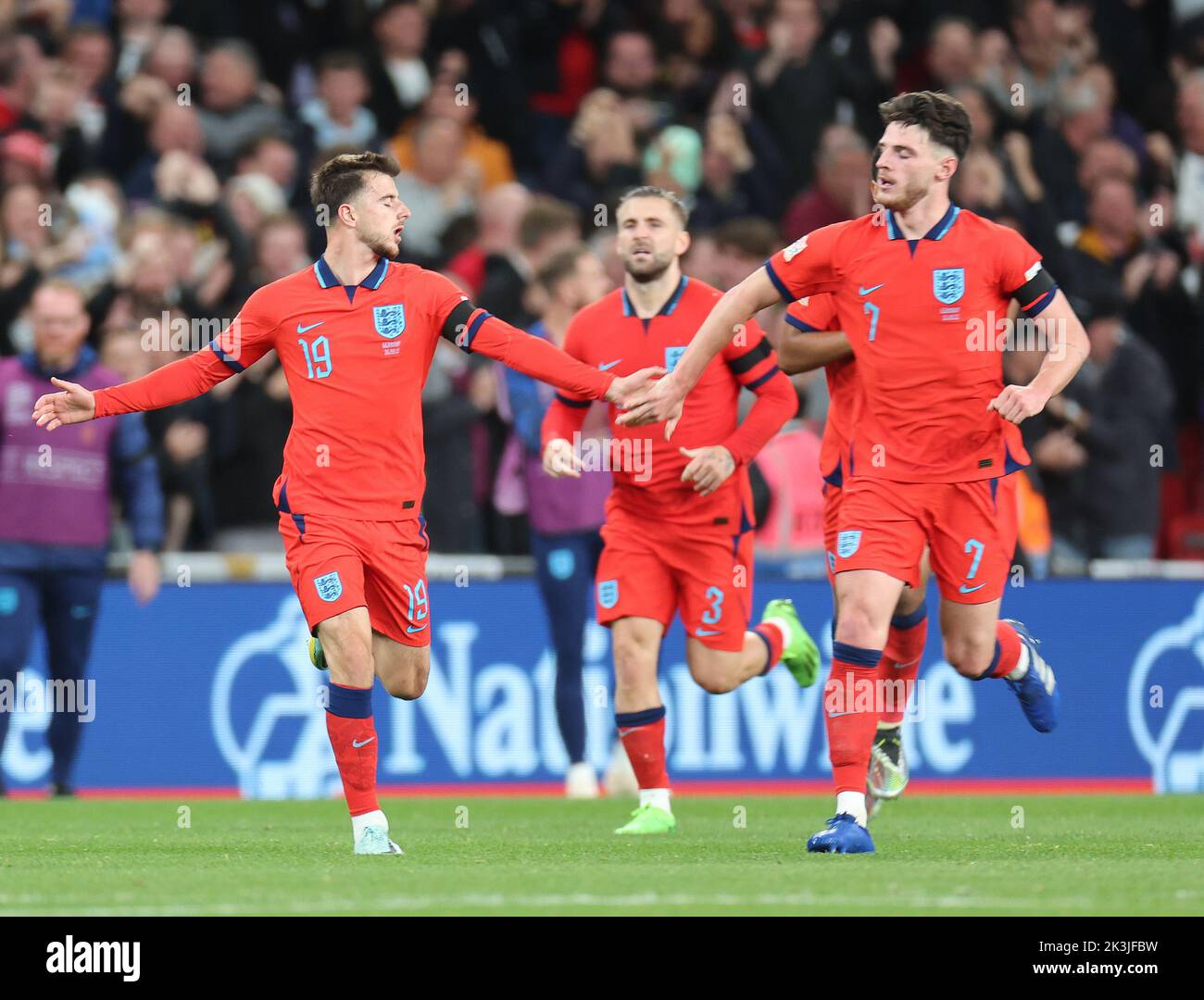 LONDON ENGLAND - SEPTEMBER 26 : Mason Mount (Chelsea) of England ...