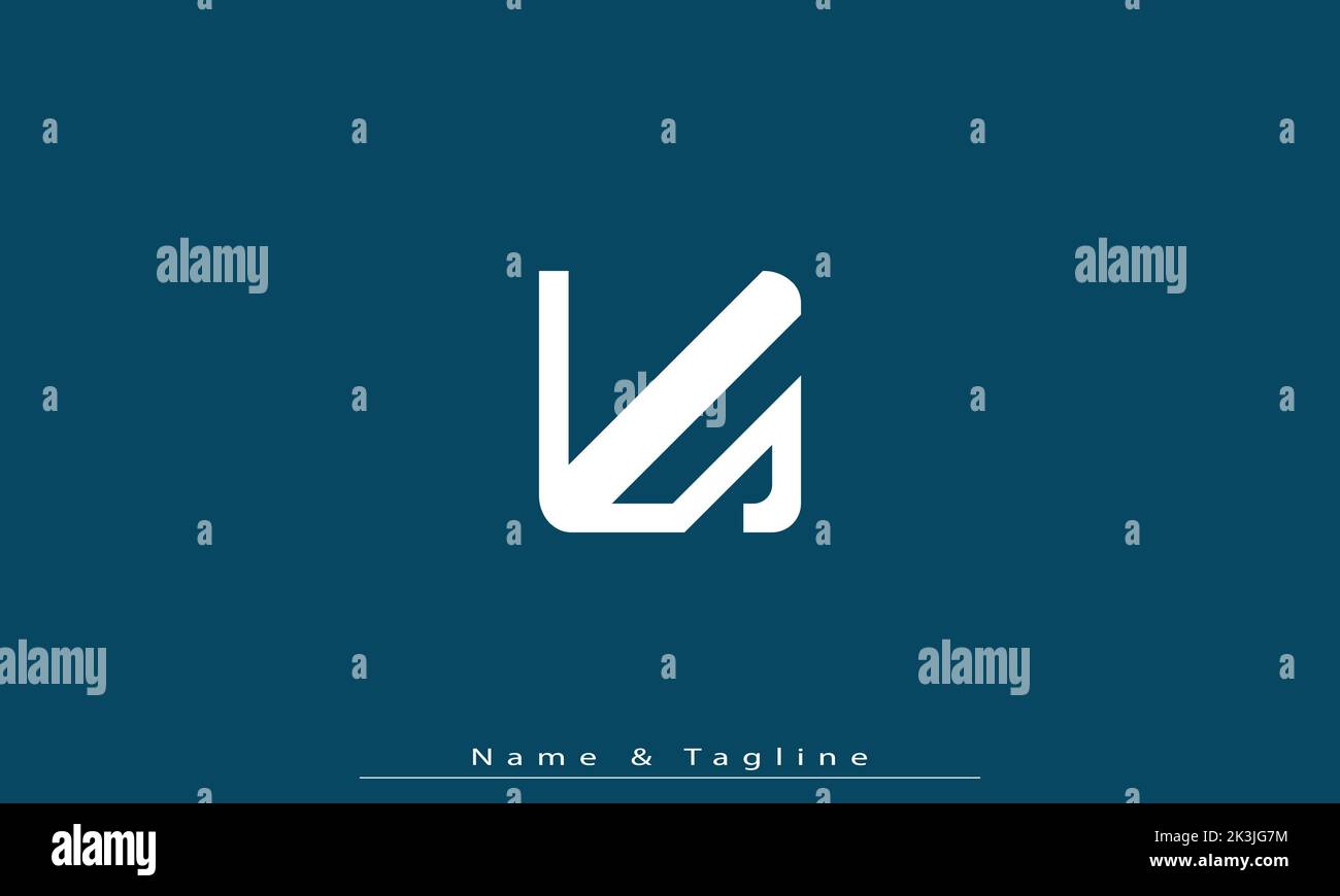 Alphabet letters Initials Monogram logo LS , SL Stock Vector Image ...