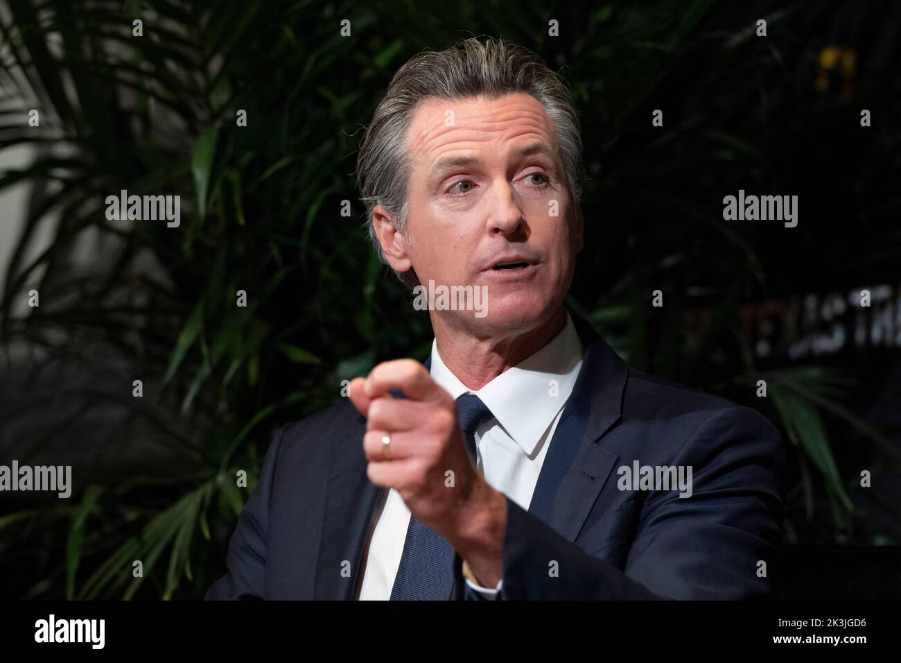 Austin Texas USA, September 24, 2022: California Democratic governor ...