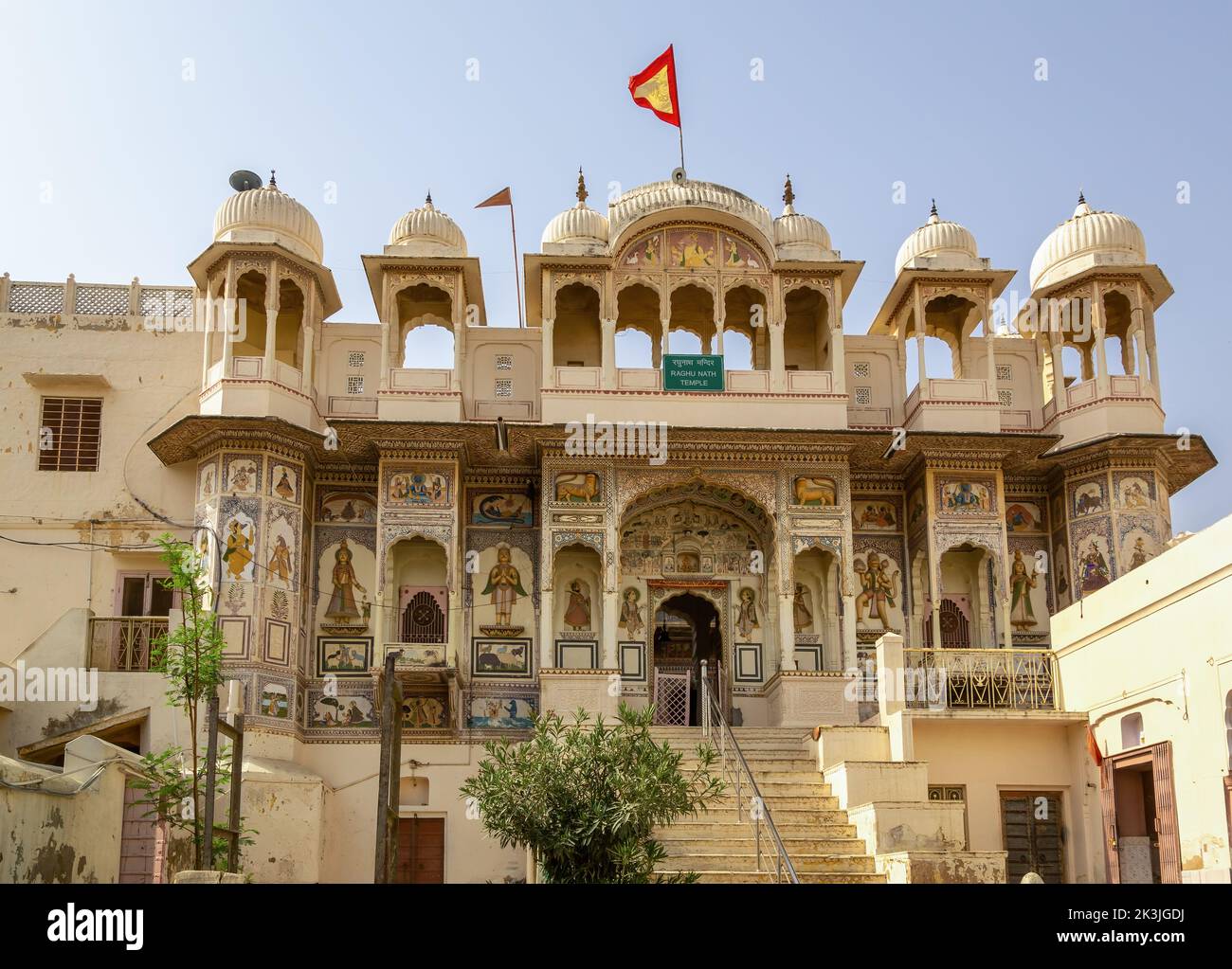 Raghunath Temple in Mount Abu, Famous Temples in Mount Abu Stock Photo ...