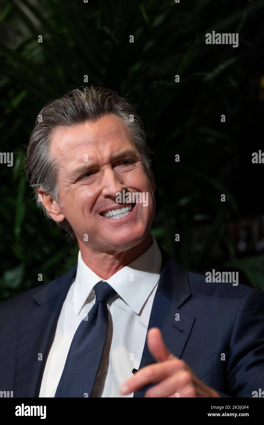 Austin Texas USA, September 24, 2022: California Democratic governor ...
