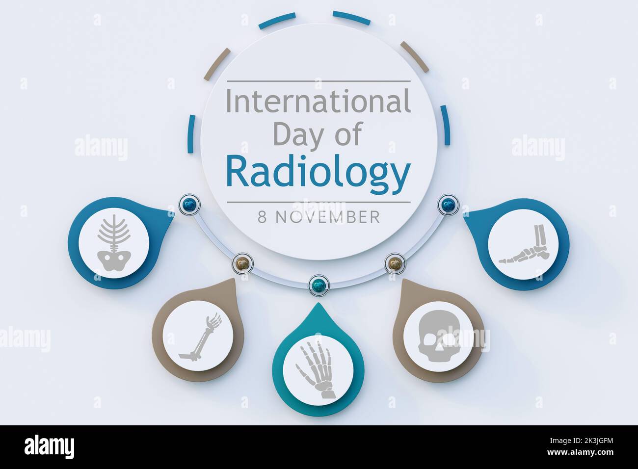 International day of Radiology is observed every year on November 8 Stock Photo - Alamy