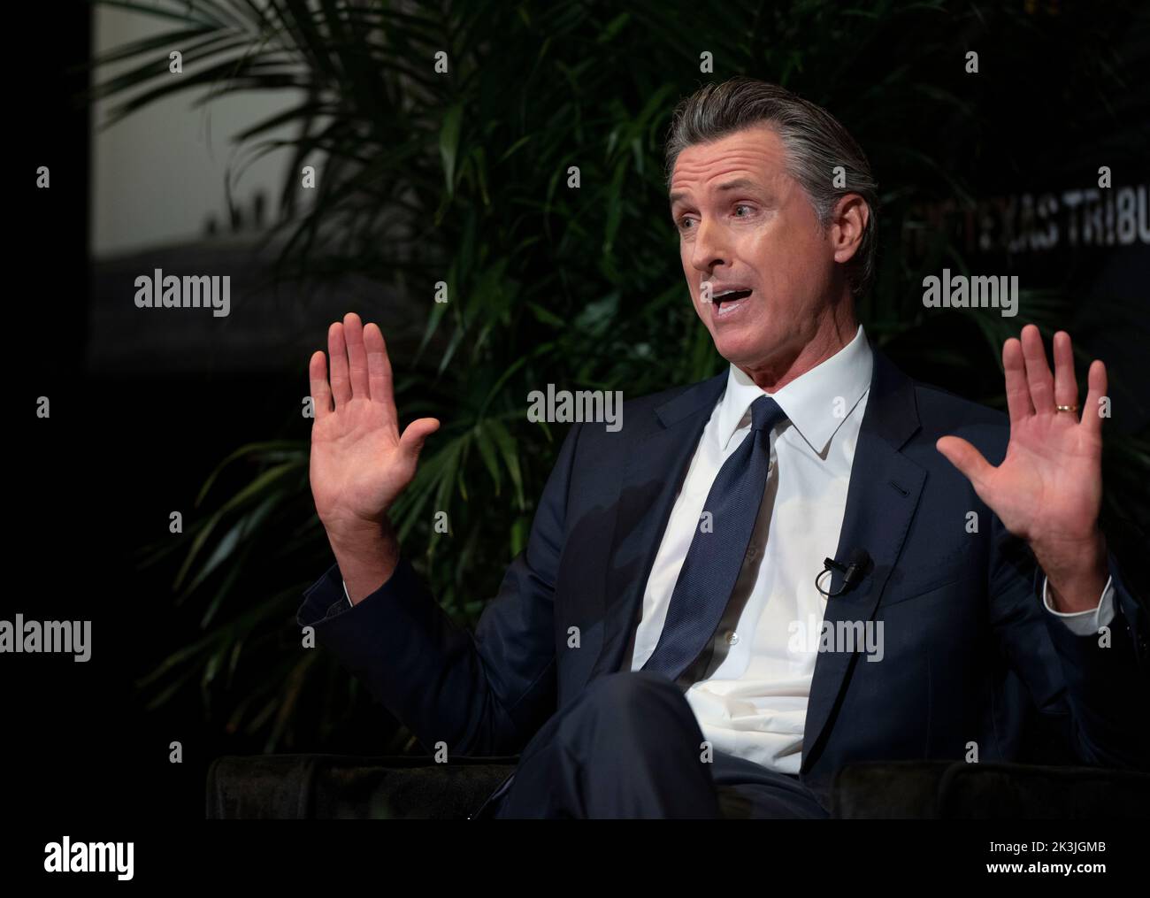 Austin Texas USA, September 24, 2022: California Democratic governor ...