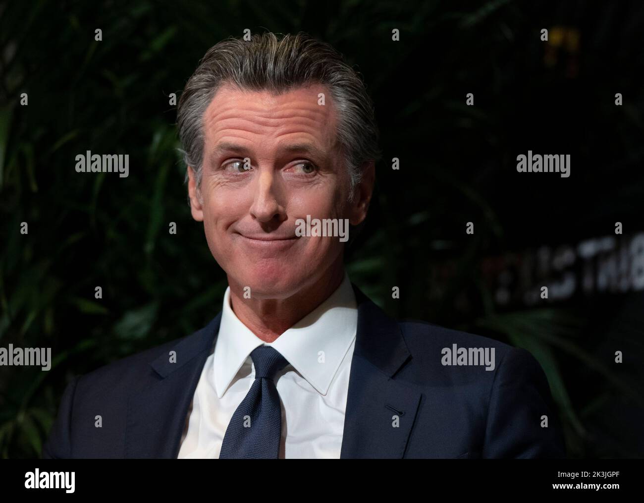 Austin Texas USA, September 24, 2022: California Democratic governor ...