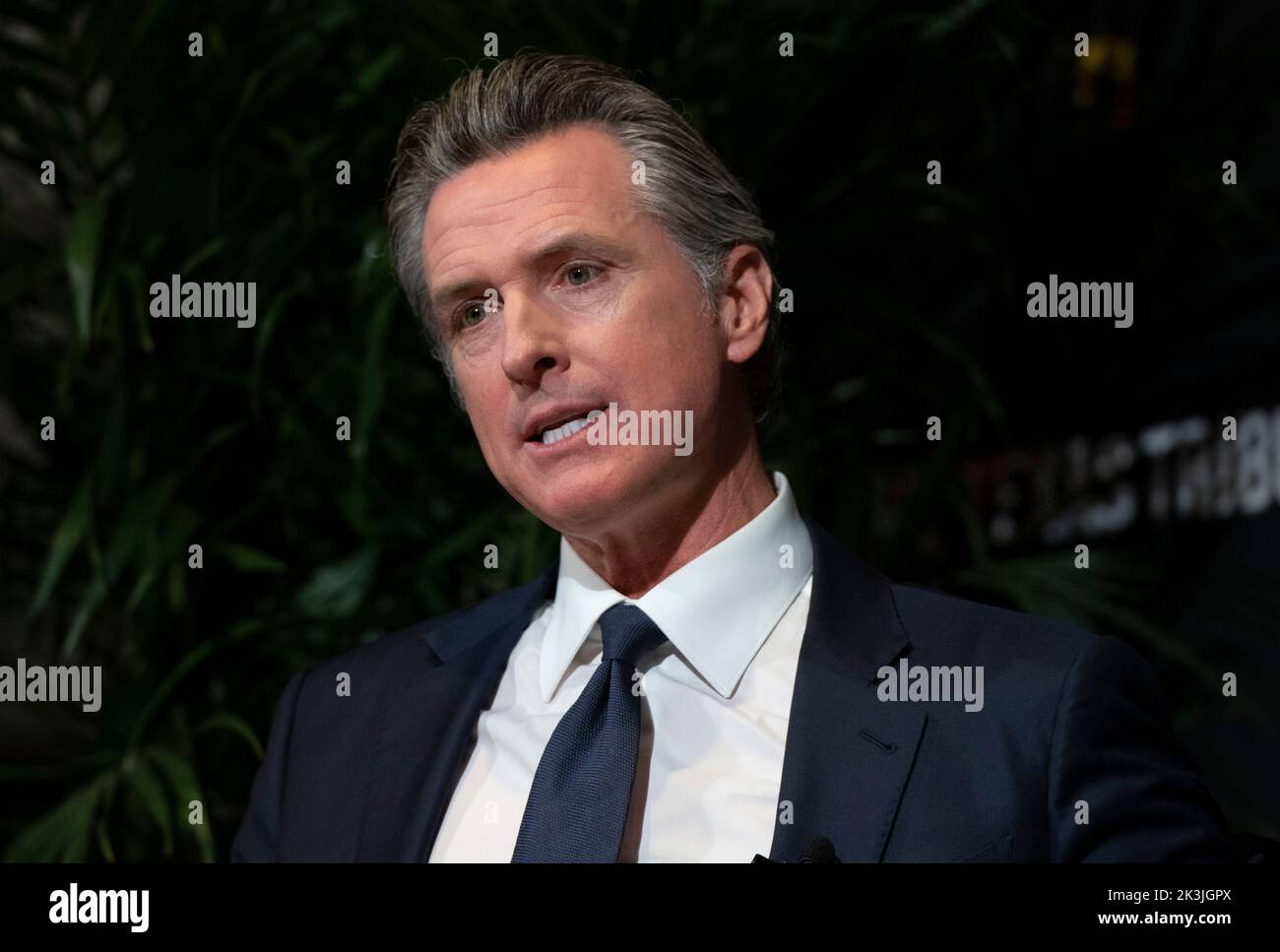 Austin Texas USA, September 24, 2022: California Democratic governor ...