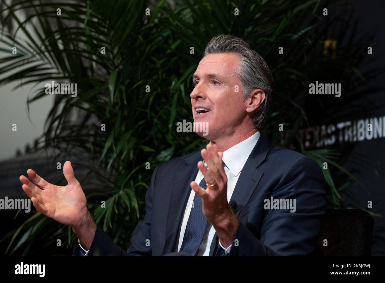 Austin Texas USA, September 24, 2022: California Democratic governor ...
