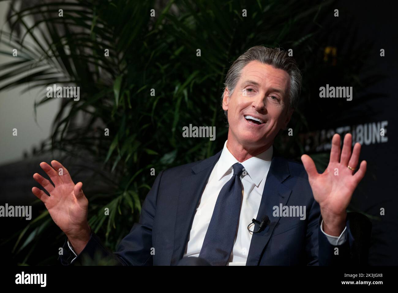 Austin Texas USA, September 24, 2022: California Democratic governor ...