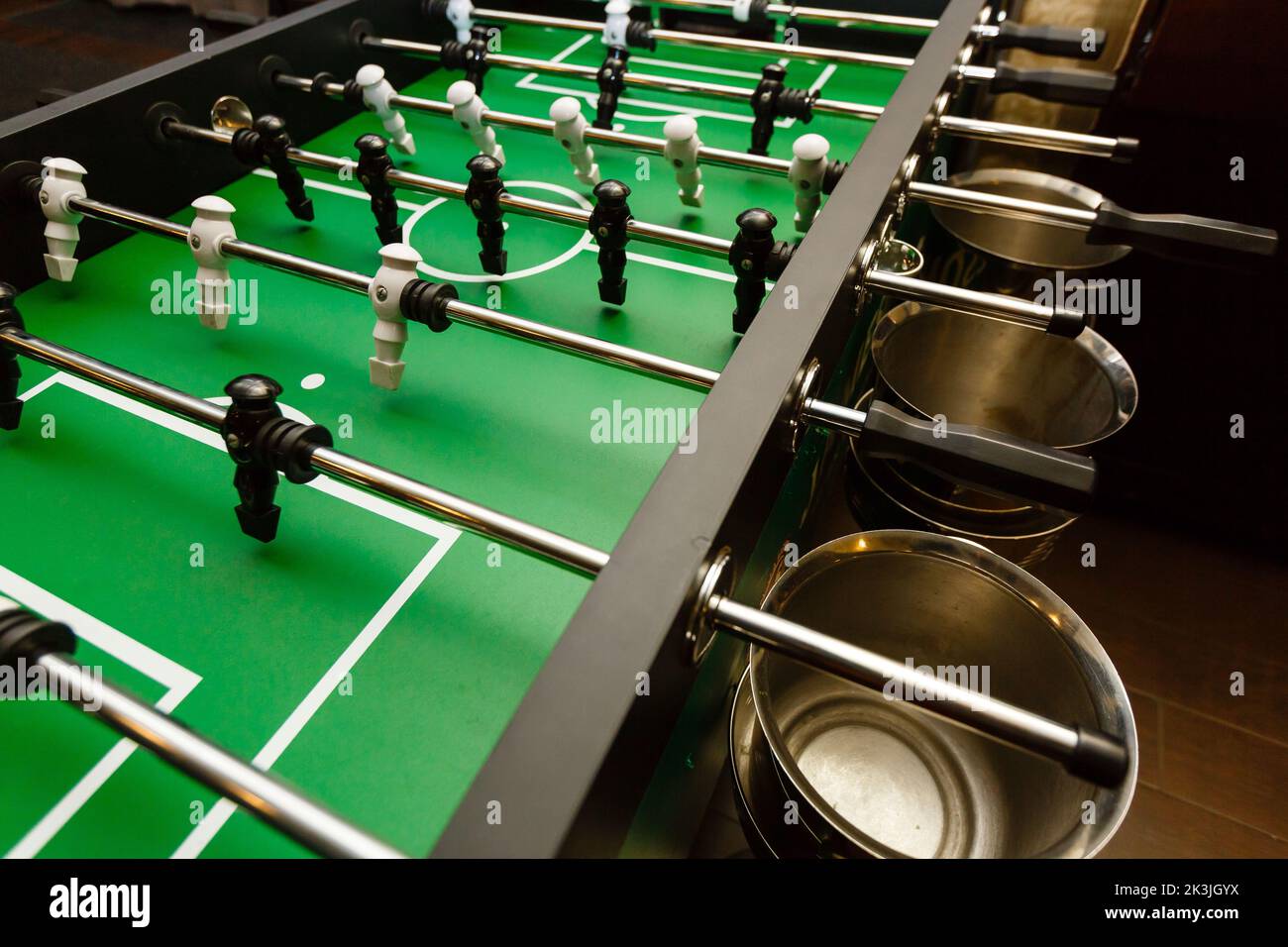 Soccer players set black white hi-res stock photography and images - Alamy