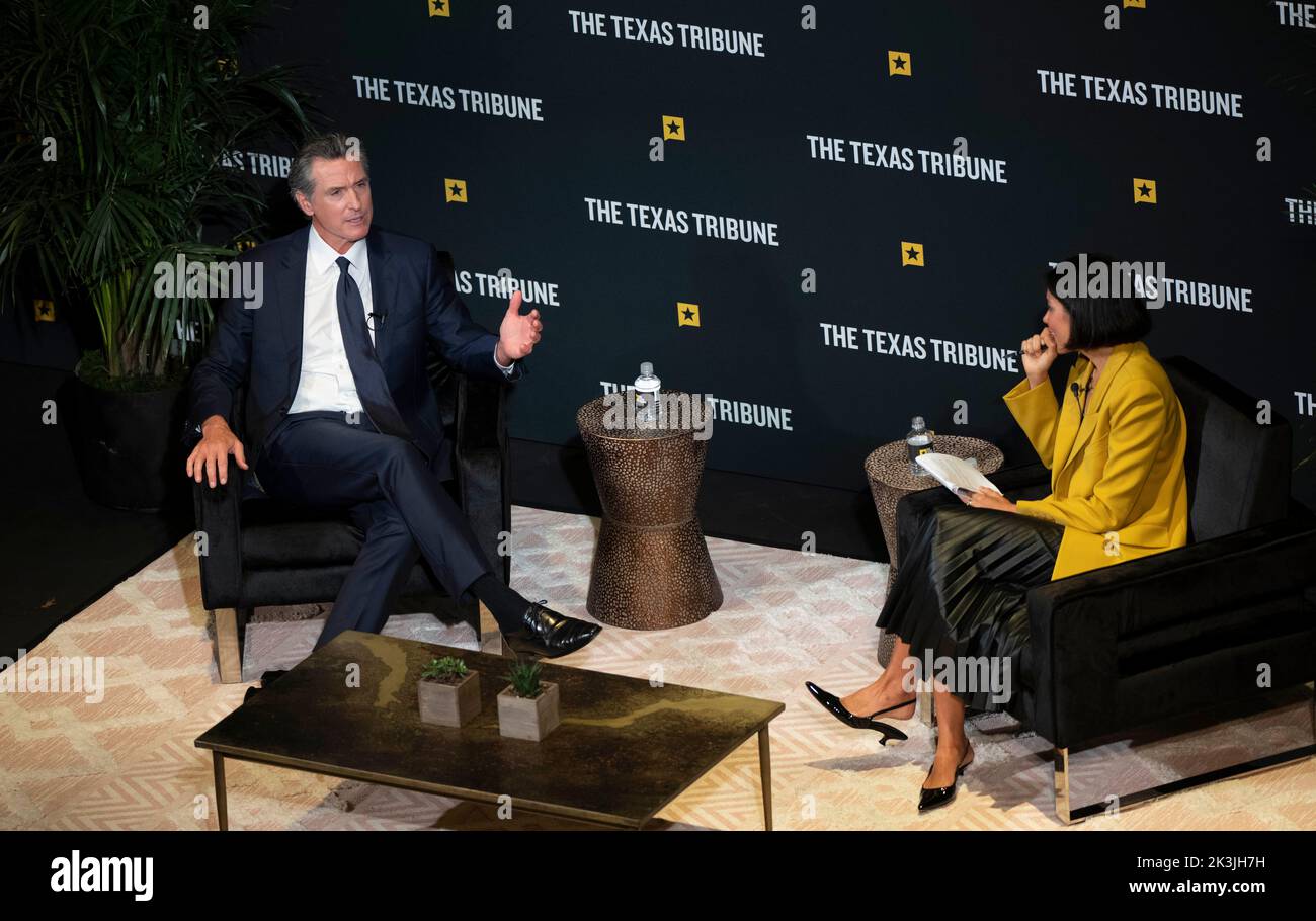 Austin Texas USA, September 24, 2022: MSNBC journalist Alex Wagner ...