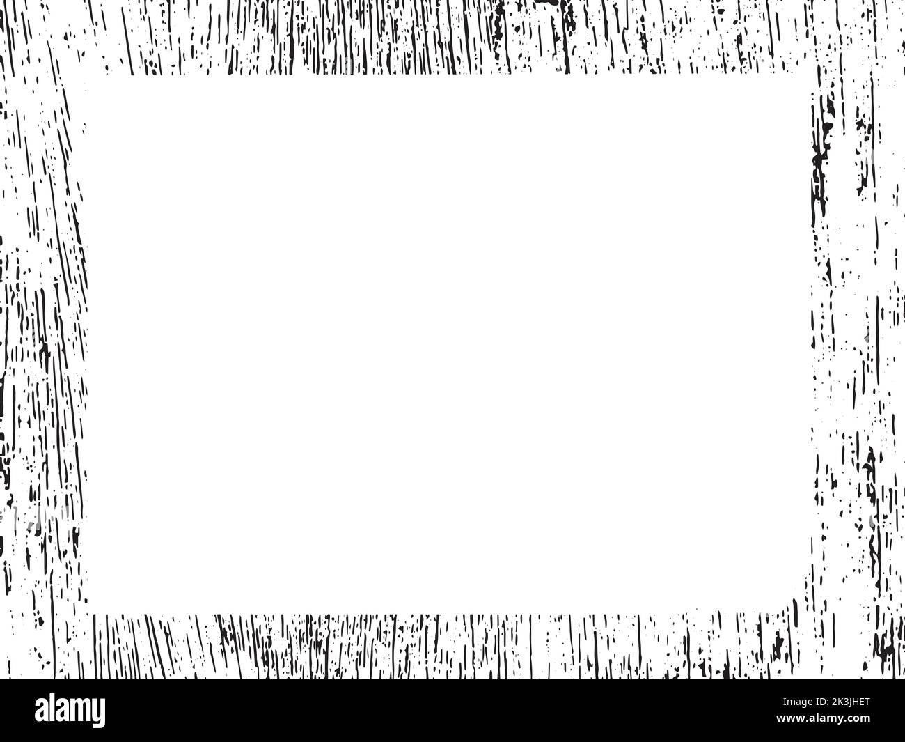 Grunge frame and border. Black and white grunge. Distress overlay ...