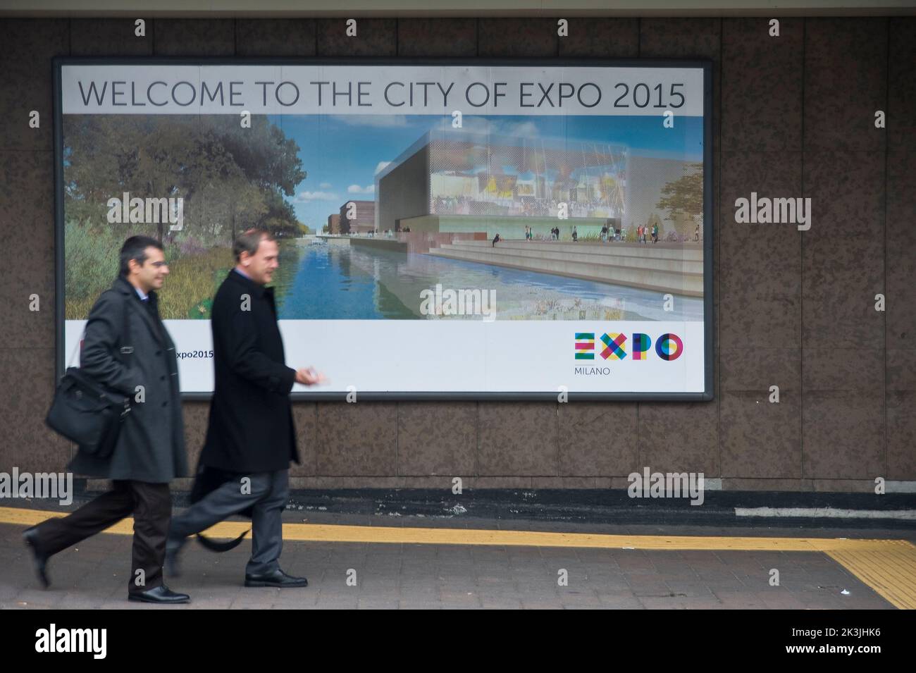 Welcome to the city of expo 2015, Airport Linate, Milano, Lombardy ...