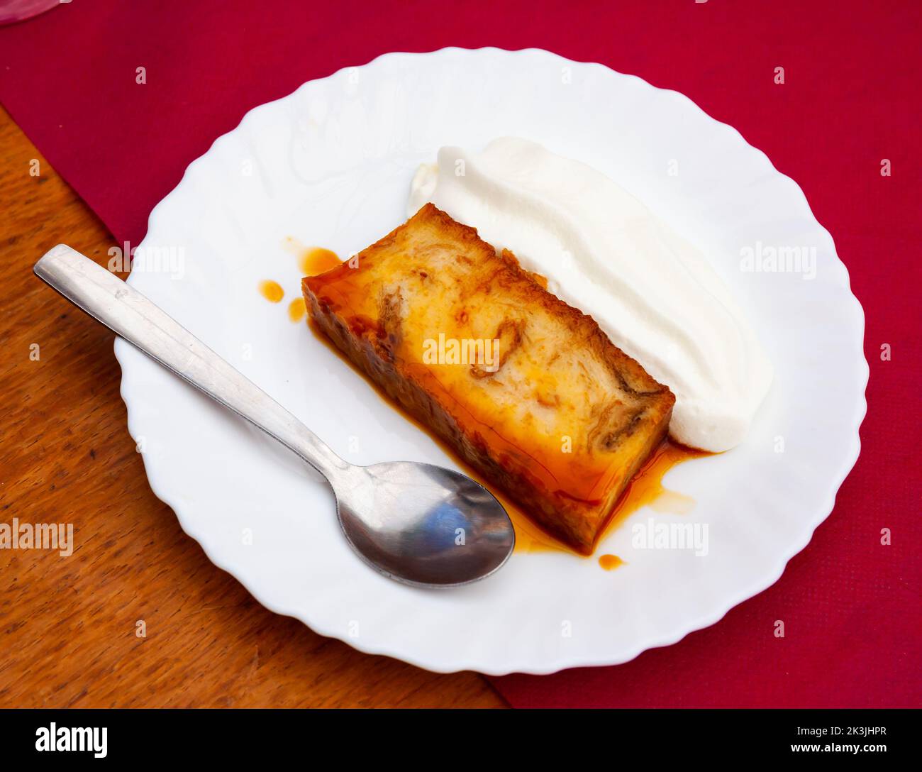 National English dessert is a pudding Stock Photo - Alamy