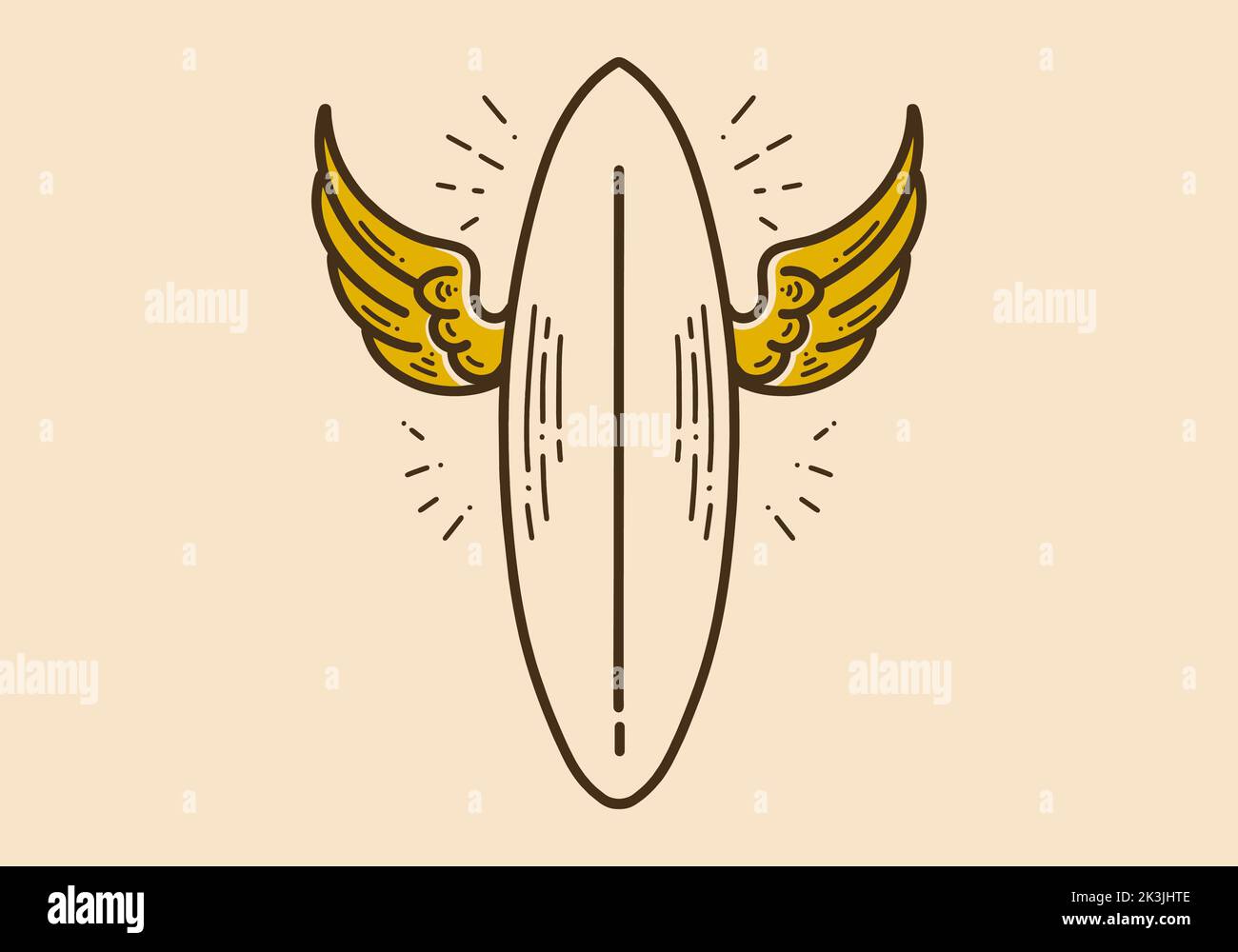 Foil surfing Stock Vector Images - Alamy