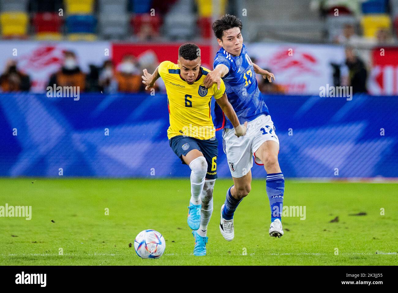 Duesseldorf, Germany. 27th Sep, 2022. Soccer: Internationals, Ecuador ...