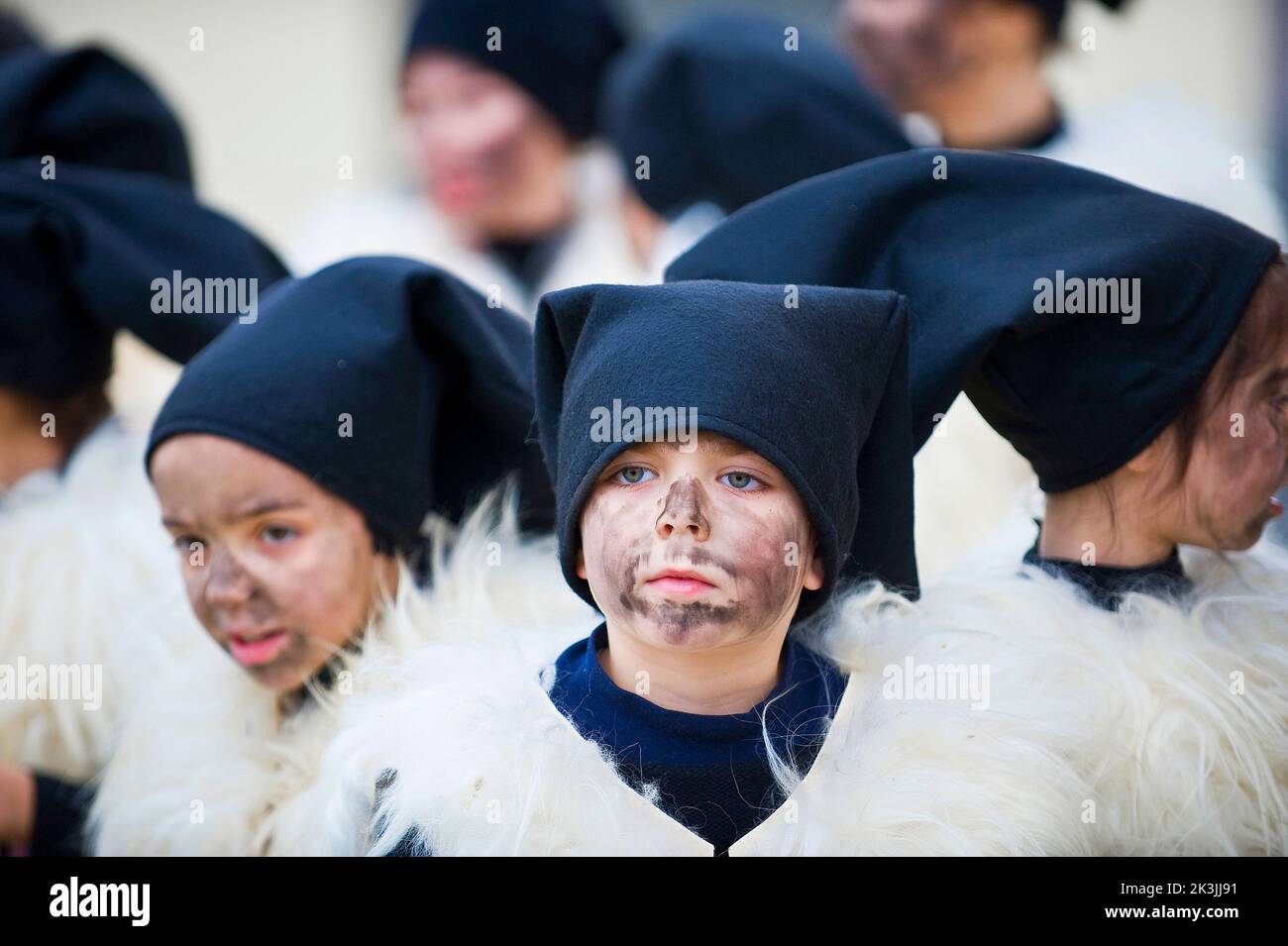 Typical Carnival, Cerbus, Sinnai, Sardinia, Italy Stock Photo - Alamy